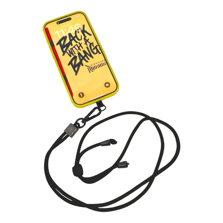 KISSIN` DYNAMITE - ACCESSOIRES - PHONE STRAP (BLACK)